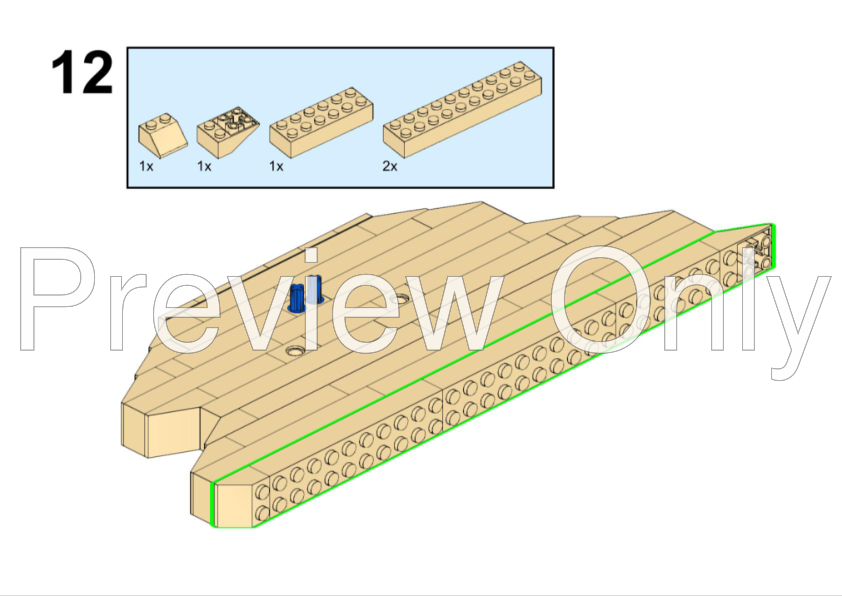 LEGO MOC Roadrunner and Wile E Coyote by FredL45 | Rebrickable - Build ...