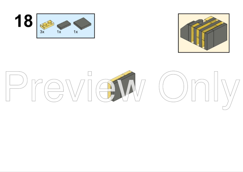 LEGO MOC MOC - Cityscape Skyline - Night Background Option by Rossco311 ...