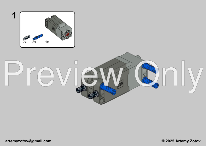 LEGO MOC Toyota Supra MK4 (1:12) Fast and Furious [RC] by Artemy Zotov ...