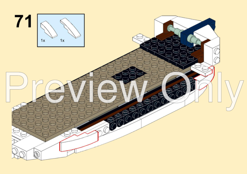 LEGO MOC Imperial Trading Ship by Sebeus | Rebrickable - Build with LEGO