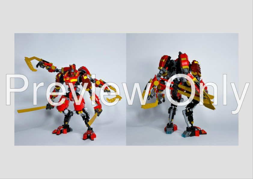 LEGO MOC Kai's climber mech modification by bobbacatmocs | Rebrickable ...