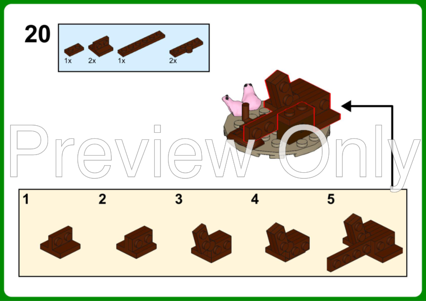 LEGO MOC Bonsai Dryad by Kostack | Rebrickable - Build with LEGO