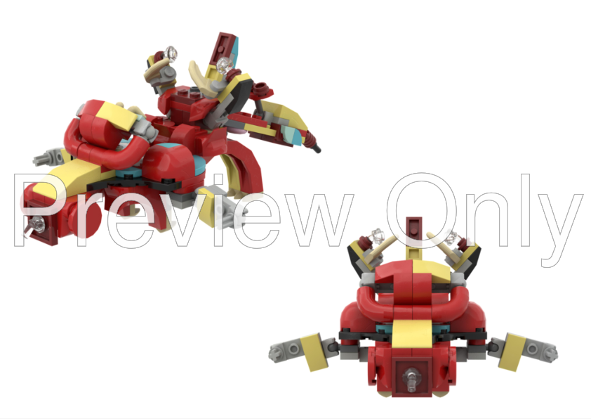 LEGO MOC 31145 - Pirate Fighter by Minka | Rebrickable - Build with LEGO