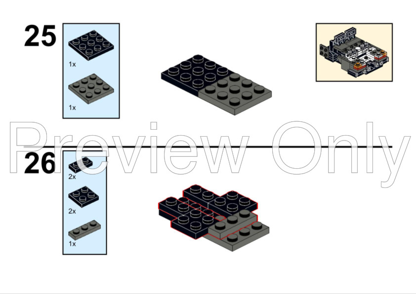LEGO MOC-214611 Volvo 240 DL by ryan_c_byrd | Rebrickable - Build with LEGO
