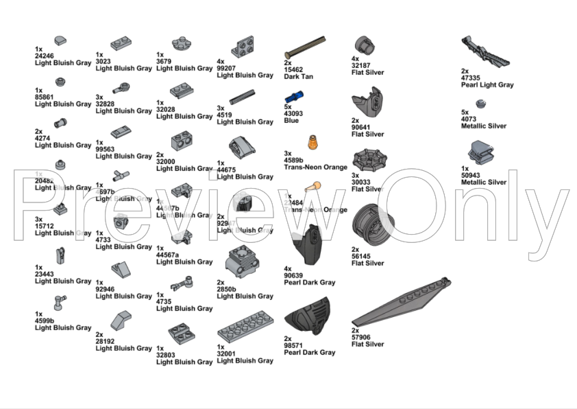 LEGO MOC The Gray Recluse by SparrowLegs | Rebrickable - Build with LEGO