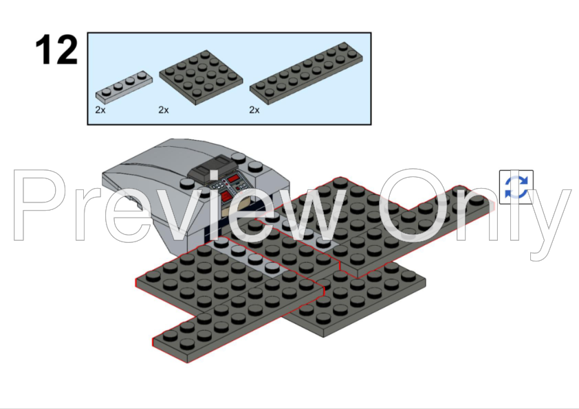 LEGO MOC-214696 2-in-1 Alternate Builds Bundle - 40755 Imperial ...