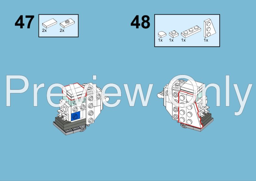 LEGO MOC Beluga whale on stand by Penguins and plastic | Rebrickable ...