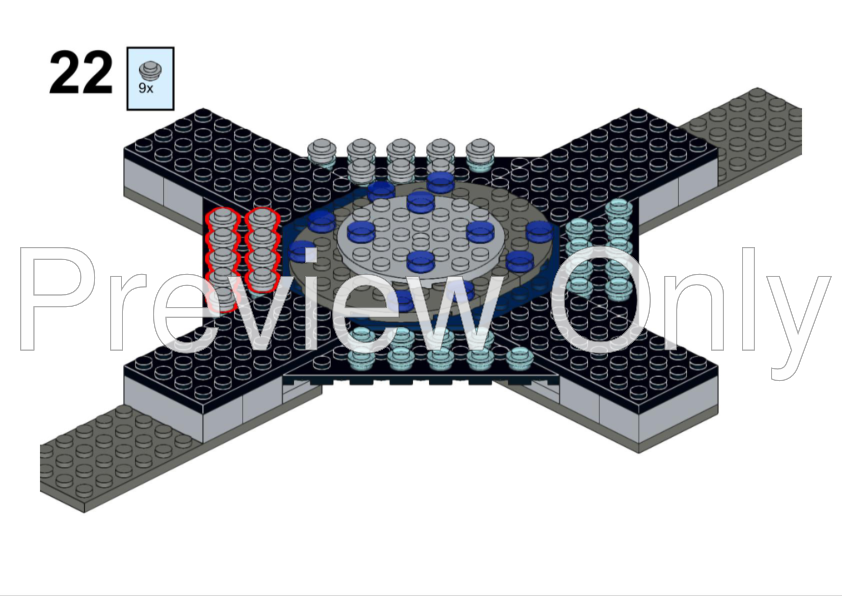 LEGO MOC Micro Galactic Senate Chamber by Jedi Plb | Rebrickable ...