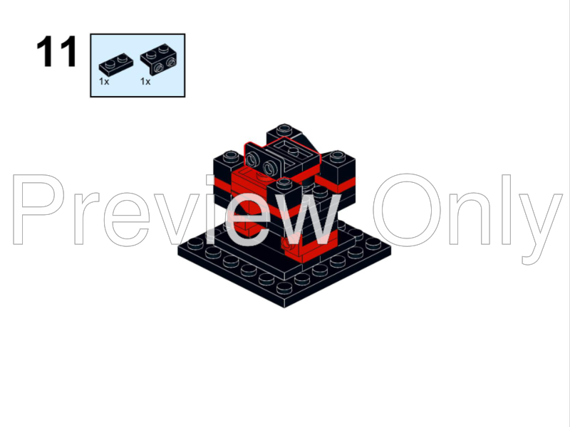 LEGO MOC-214816 Atrocitus Brickheadz by PsychicBriks | Rebrickable ...