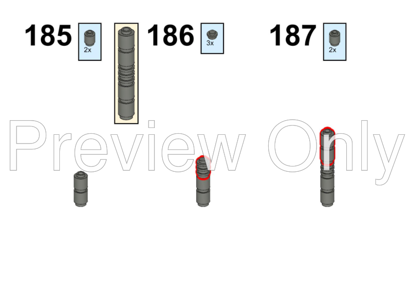 LEGO MOC Hope - Tantive IV Hallway Diorama (or) Diorama Display Stand ...