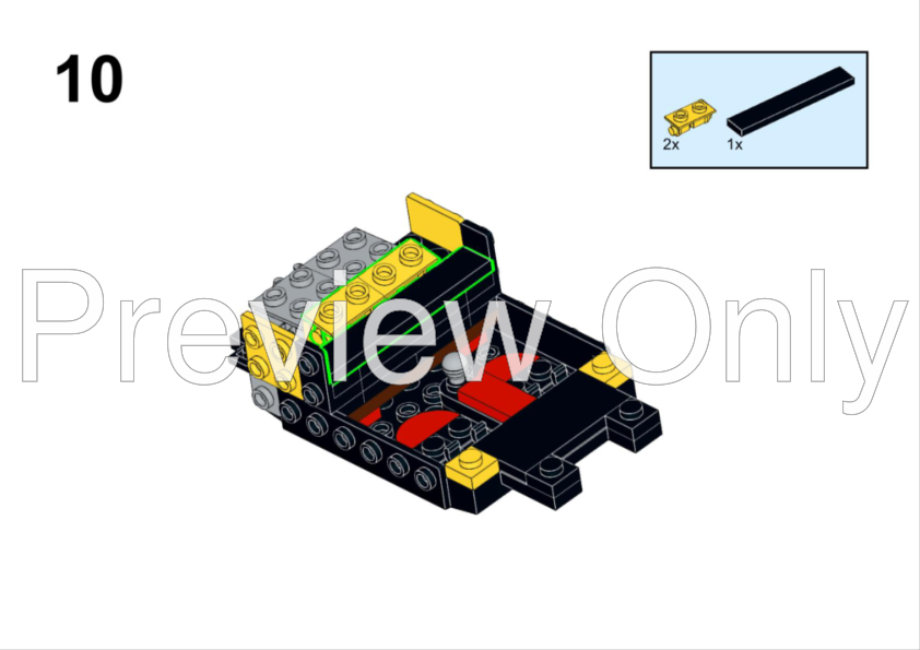 LEGO MOC 2002 Mazda MX-5 Miata NB by ac-bricks | Rebrickable - Build ...