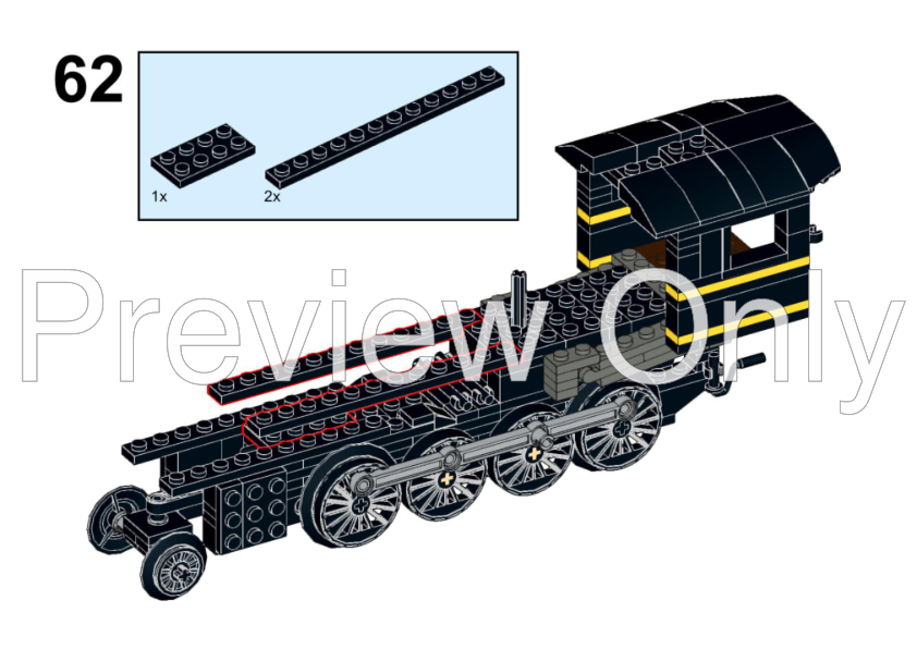 LEGO MOC Western Maryland 734 2.0 by Bigboycupid918 | Rebrickable ...