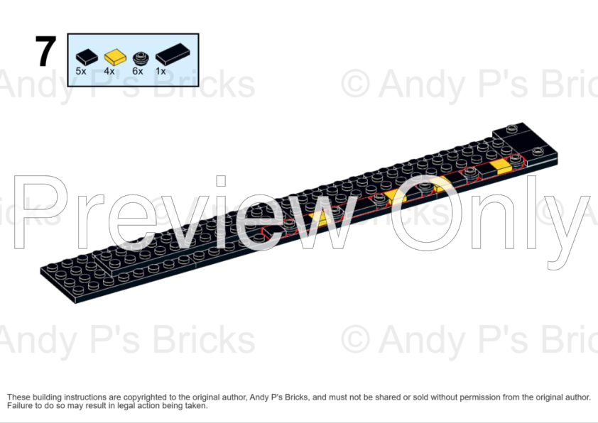 LEGO MOC-215001 4-Wide BNSF Container Freight Train Pack - Diesel ...