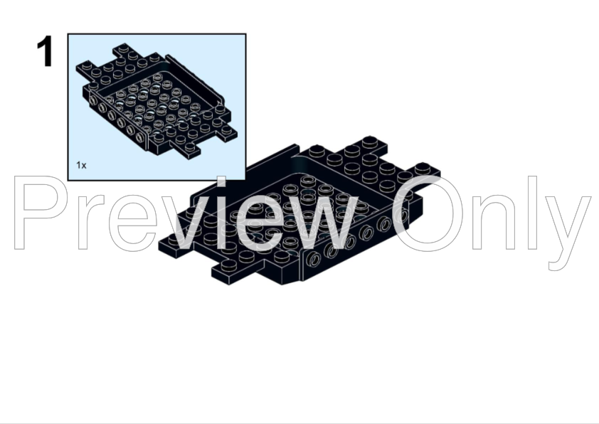 LEGO MOC Temerario by Cave_knight | Rebrickable - Build with LEGO