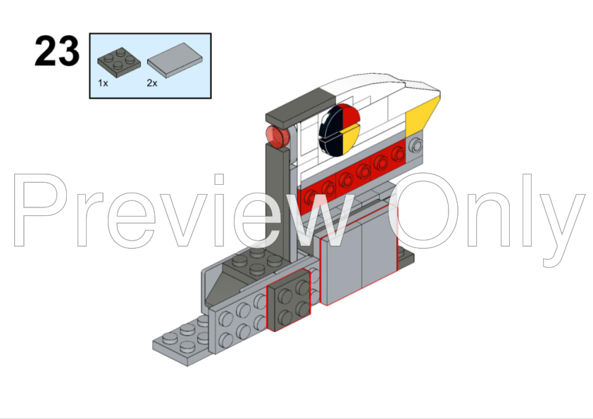 LEGO MOC The Phantom II by Quarries Workshop | Rebrickable - Build with LEGO