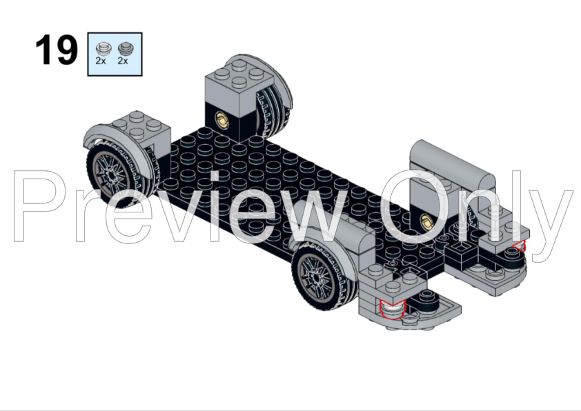 LEGO MOC-215182 Porsche 911 (997) Turbo S by mg101yt | Rebrickable ...