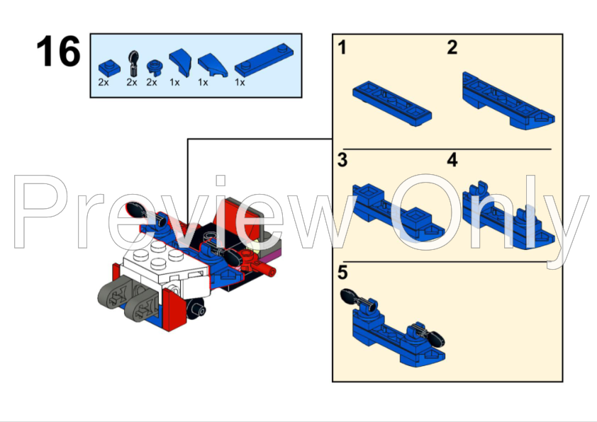 LEGO MOC Visa Cash App RB VCARB 01 F1 Race Car by IBrickedItUp ...