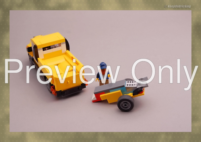 LEGO MOC 60440 Pickup by Keep On Bricking | Rebrickable - Build with LEGO