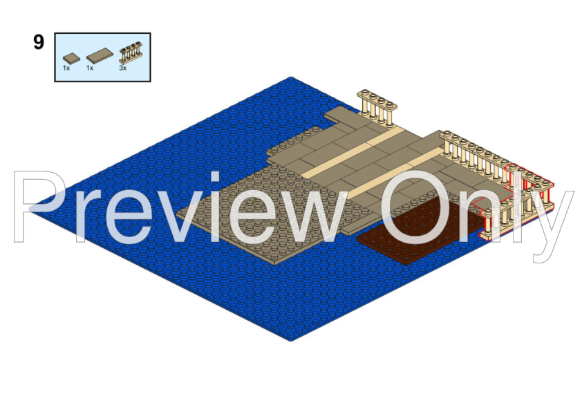 LEGO MOC Theed style tower by Dor0thy6 | Rebrickable - Build with LEGO