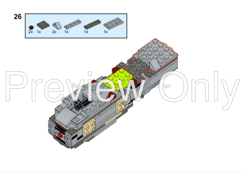 LEGO MOC-215471 USS Enterprise NCC-1701 Midi-Scale by CreationCaravan ...