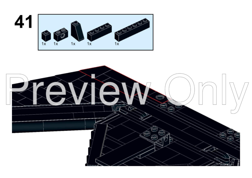 LEGO MOC-215711 F 117 Nighthawk by LucaLoveUtah | Rebrickable - Build ...