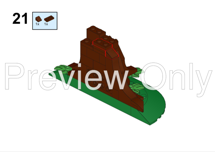 LEGO MOC The Shire - Lusher Trees by rebelnili | Rebrickable - Build ...