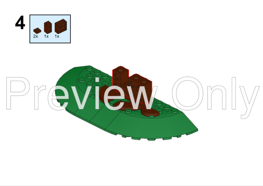 LEGO MOC The Shire - Lusher Trees by rebelnili | Rebrickable - Build ...