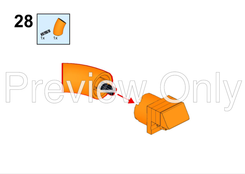 LEGO MOC GARFIELD by FredL45 | Rebrickable - Build with LEGO