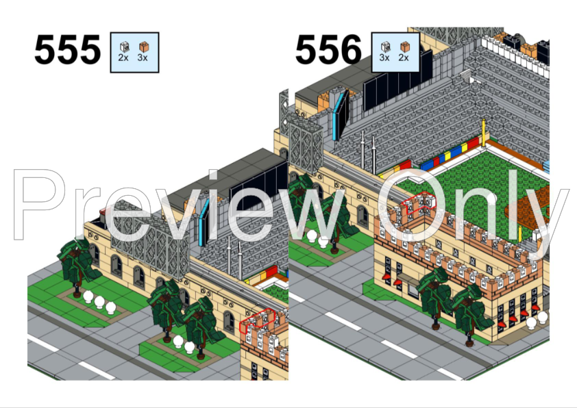 LEGO MOC Minute Maid Park by noelr | Rebrickable - Build with LEGO
