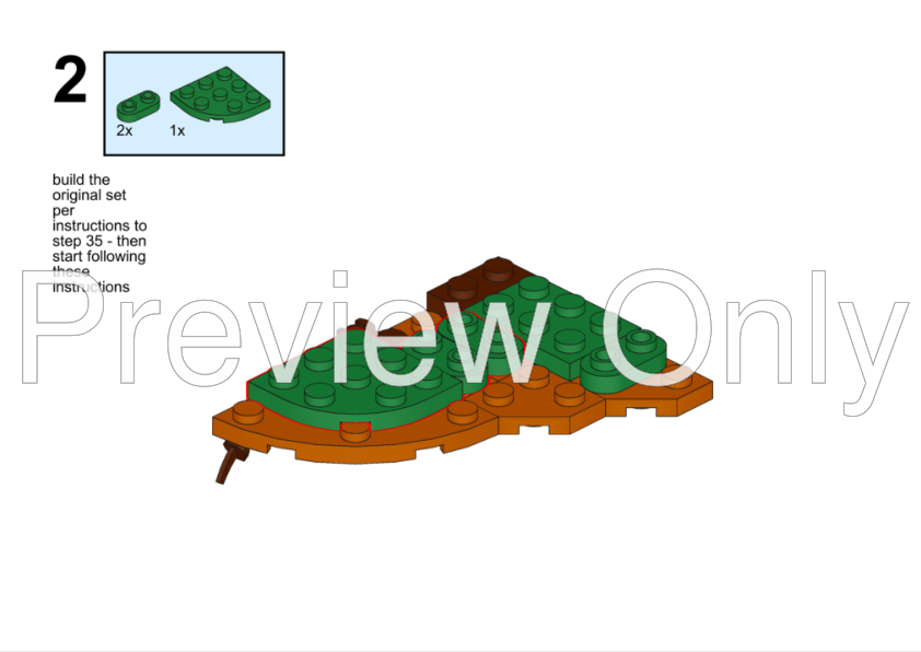 LEGO MOC The Shire [GWP] - Lush Tree by rebelnili | Rebrickable - Build ...