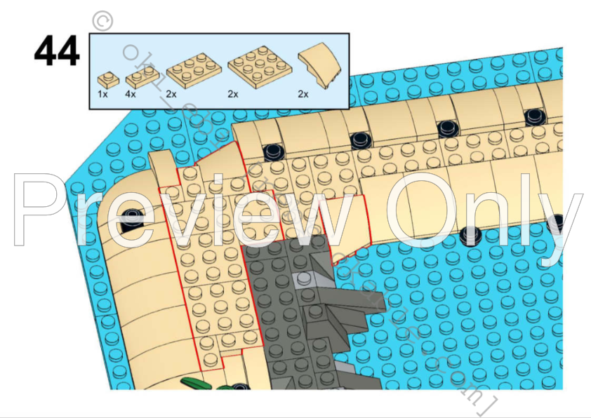 LEGO MOC 10320 Eldorado Fortress Extension – Forward Base V1 by oki-ebi ...