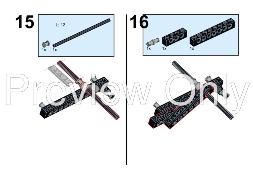LEGO MOC-216055 8860 Front Wheel Drive car by inidatti | Rebrickable ...