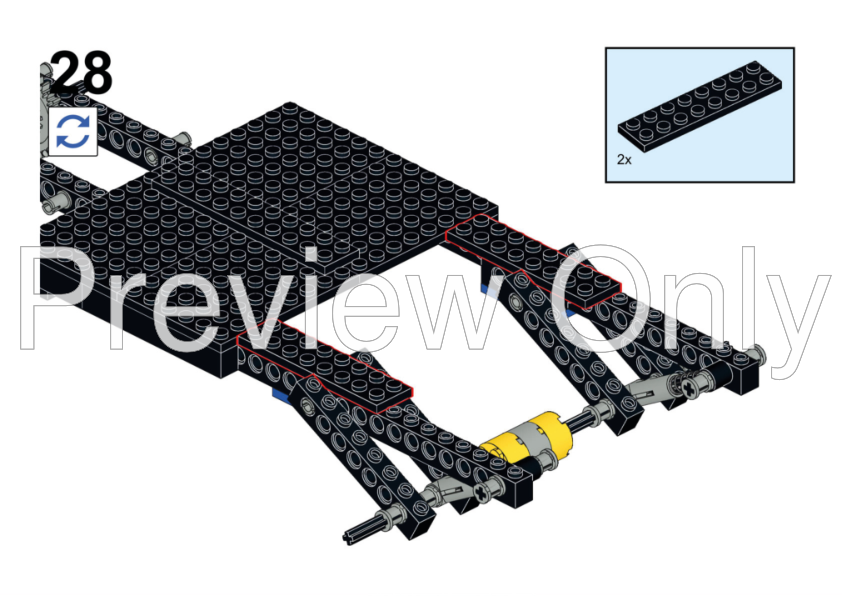 LEGO MOC-216055 8860 Front Wheel Drive car by inidatti | Rebrickable ...
