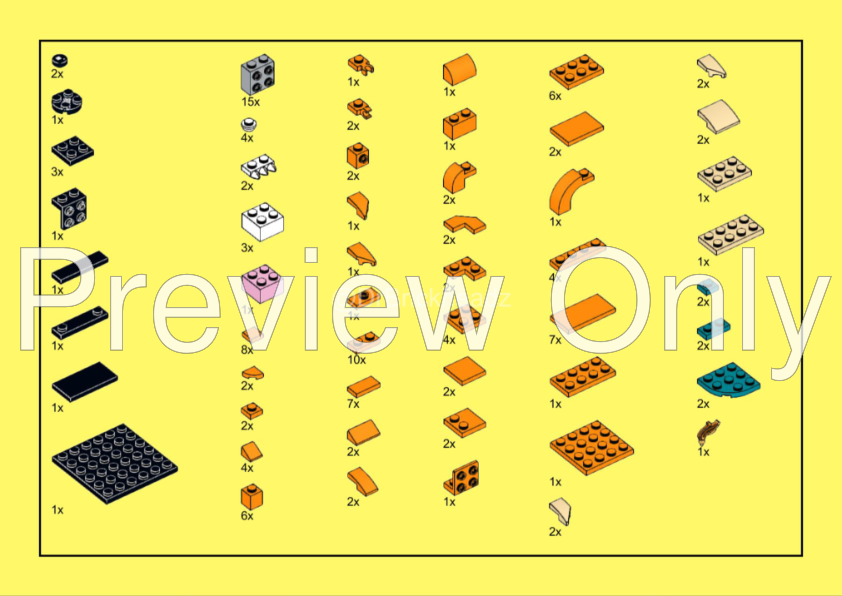 LEGO MOC Charizard Brickheadz by DrBrickheadz | Rebrickable - Build ...