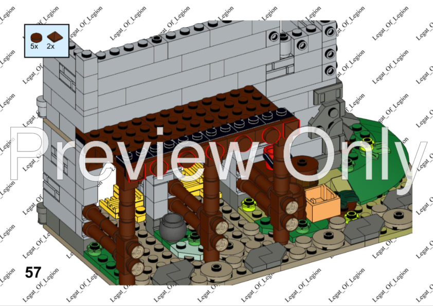 LEGO MOC Crow Lord`s Castle by Legat_Of_Legion | Rebrickable - Build ...