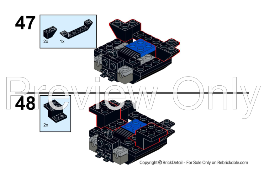 LEGO MOC-216569 First Order Twin Ion Engine Fighter by BrickDetail ...