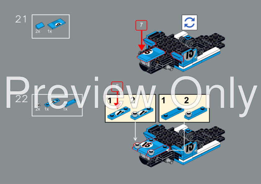 LEGO MOC Matra Simca MS670 1972 by SFH_Bricks | Rebrickable - Build ...