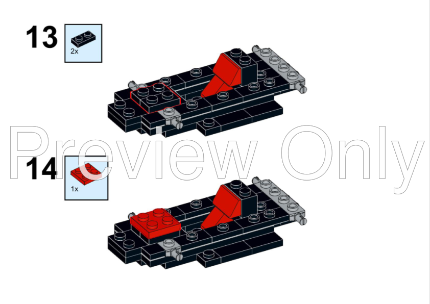 LEGO MOC Ferrrari F80 by MinifigGarage | Rebrickable - Build with LEGO