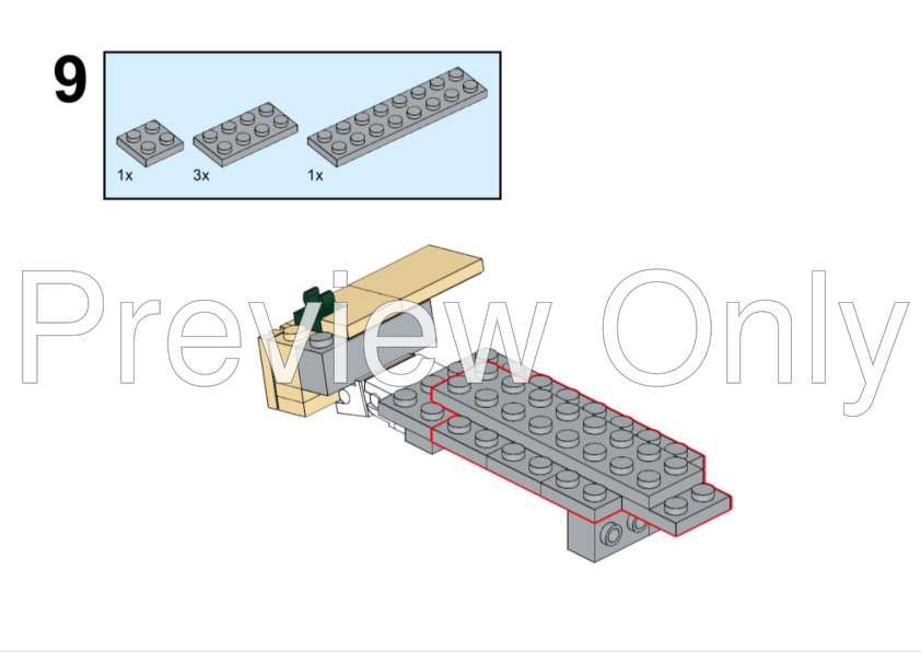 LEGO MOC Lego easy Tiger Tank by FrenchBricks | Rebrickable - Build ...