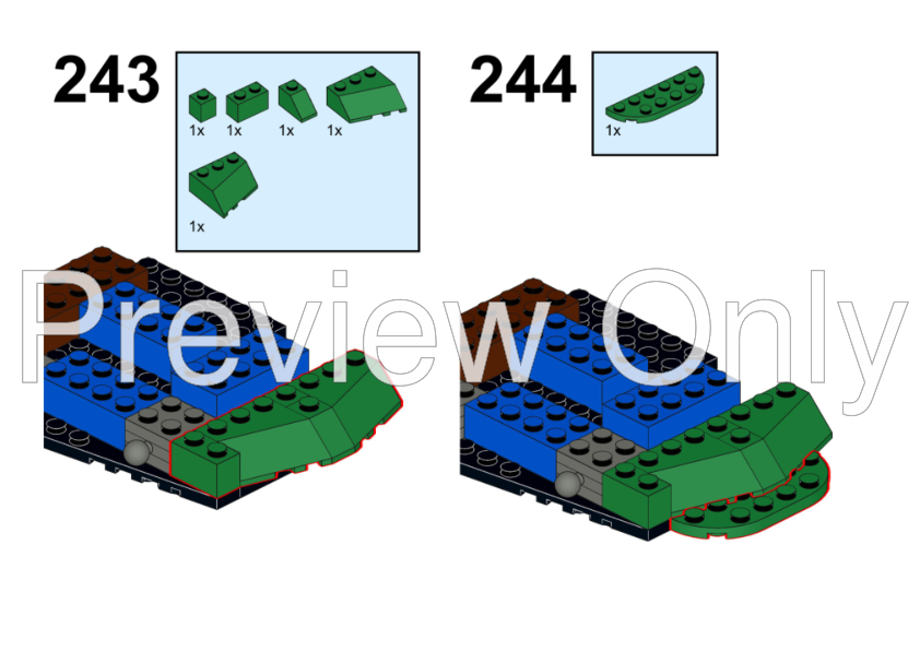 LEGO MOC-216782 The Shire - Closed Back / Additional Rooms by rebelnili ...