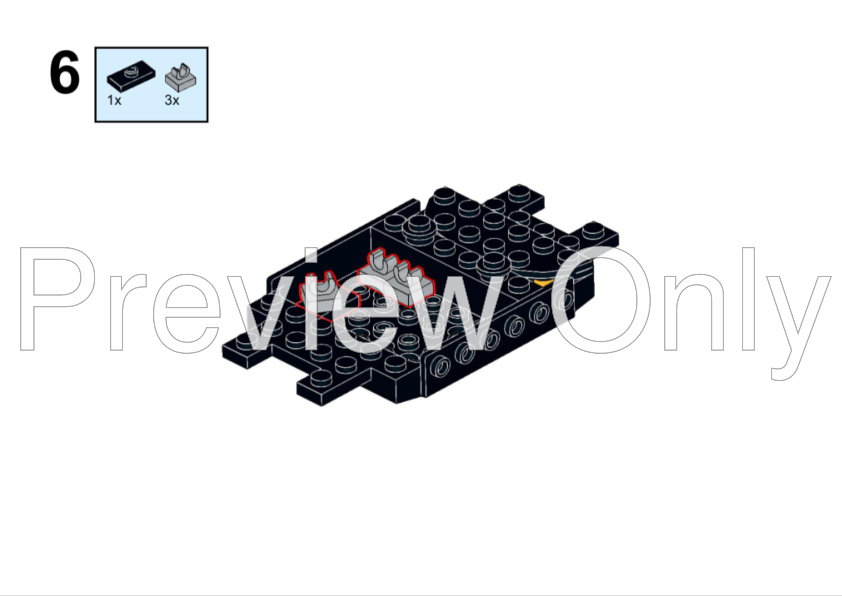 LEGO MOC-216828 NASCAR Next Gen Number 9 NAPA Auto Parts Chevrolet ...