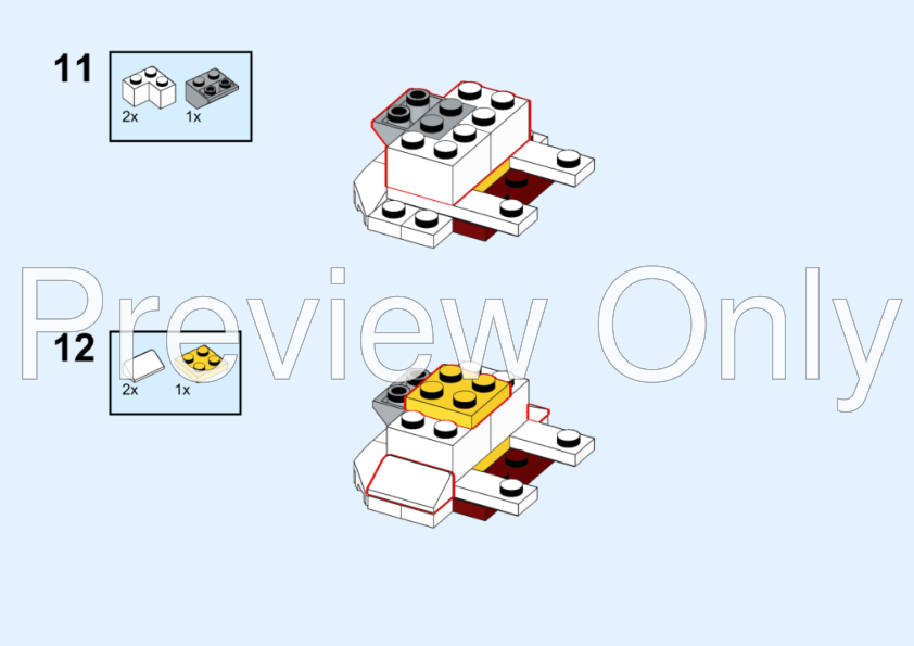 LEGO MOC-216854 ARC-170 by BaufmanBricks | Rebrickable - Build with LEGO