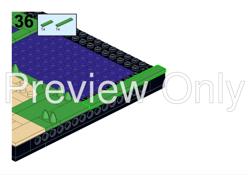 LEGO MOC Poké Gym (Modular) by KraftyKoopa | Rebrickable - Build with LEGO