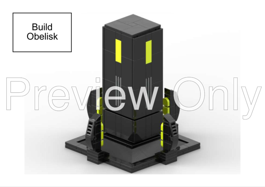 LEGO MOC Necrotic Obelisk by Kai535 | Rebrickable - Build with LEGO