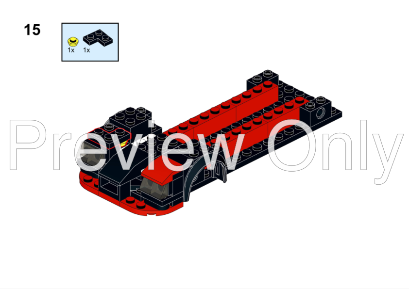 LEGO MOC SC55RS V6 Le Mans Hypercar by AfterDark | Rebrickable - Build ...