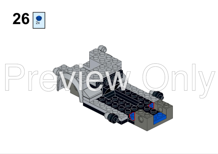 LEGO MOC Back to the future - The Delorean Time Machine by MOC B-D ...