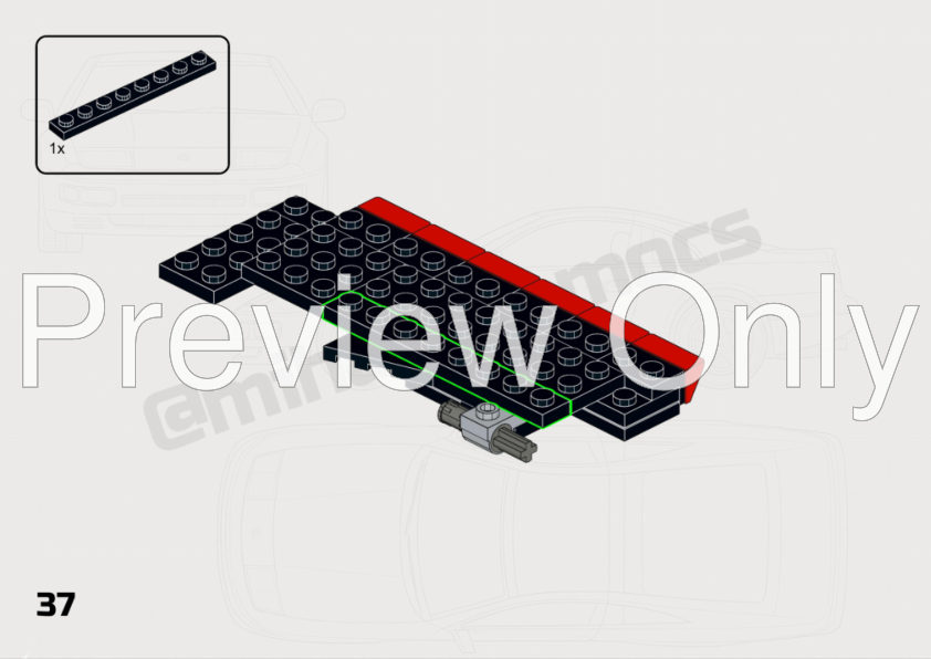 LEGO MOC Nissan 300ZX by MihailUA | Rebrickable - Build with LEGO