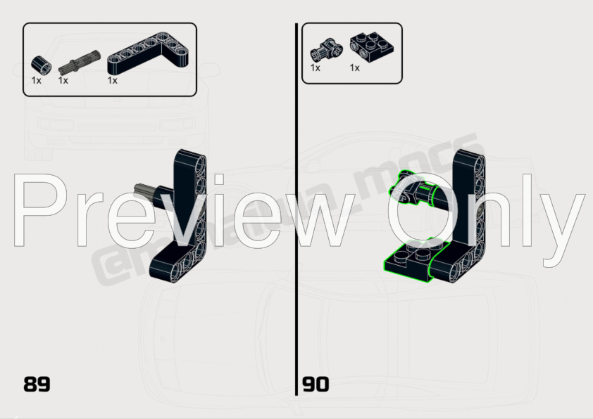 LEGO MOC Nissan 300ZX by MihailUA | Rebrickable - Build with LEGO