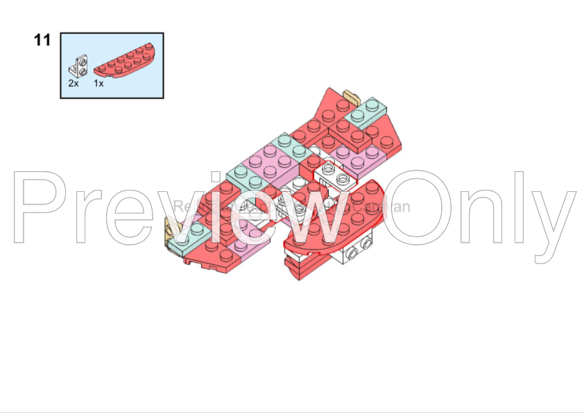 LEGO MOC Millennium Flamingo! 31170 Alt Build by CreationCaravan (Brad ...