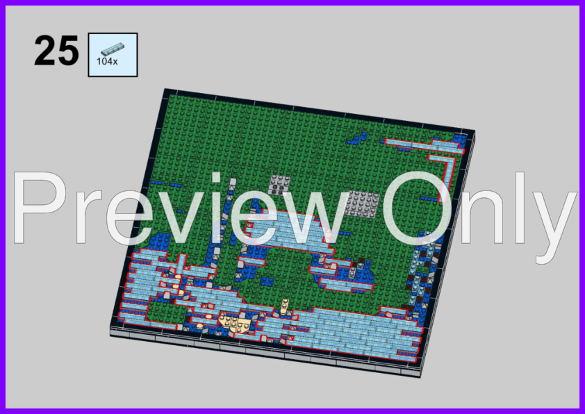 LEGO MOC-217296 Map of Kanto by Wummler | Rebrickable - Build with LEGO